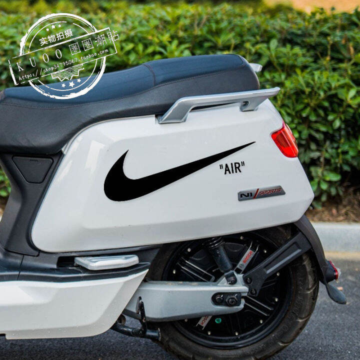 NIKE AIR car stickers car electric motorcycle Nike modified stickers ...