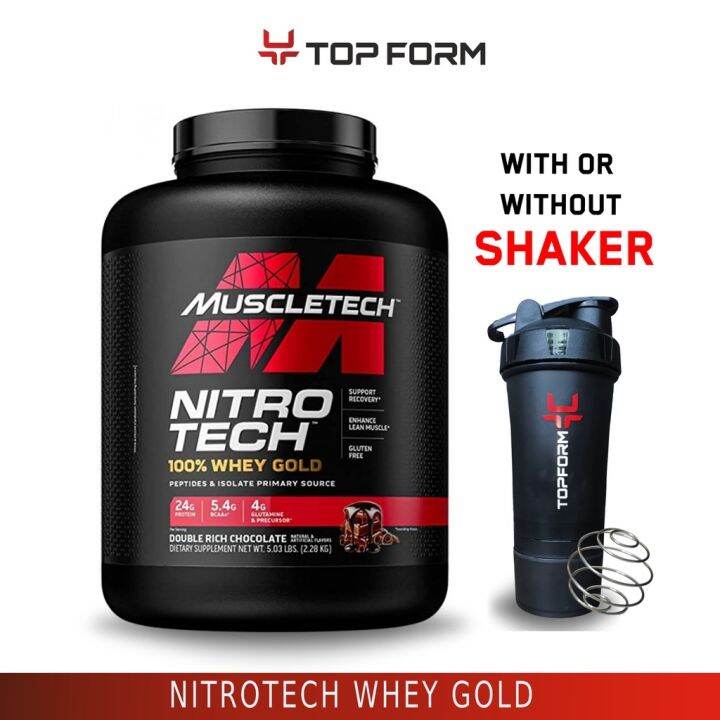 Muscletech Nitrotech Whey Gold 5lbs | Lazada PH