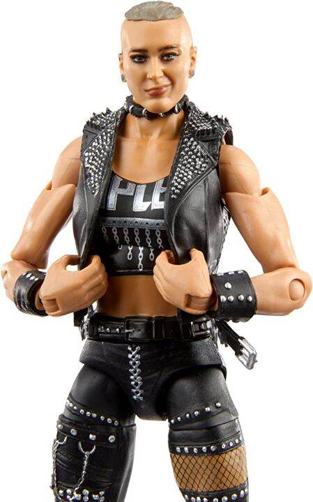 WWE Rhea Ripley Elite Collection Action Figure, 6-in/15.24-cm Posable ...