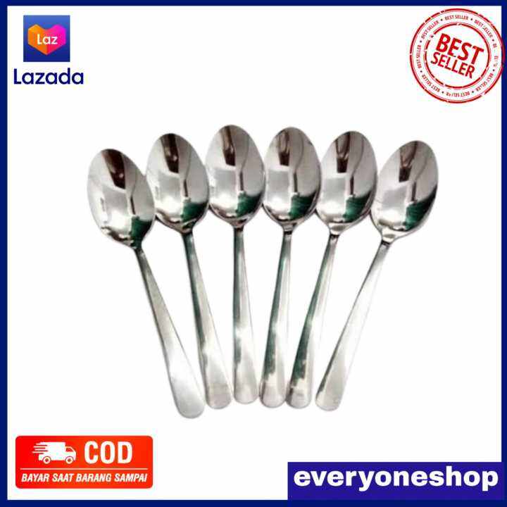 Sendok stainless tebal /sendok Makan Polos Stainless sendok makan ...