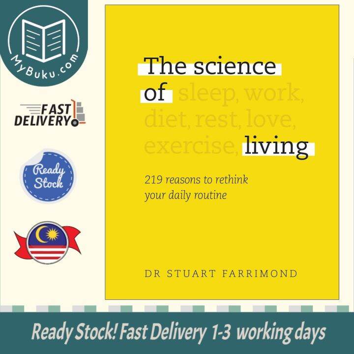 [Mybuku.com] The Science of Living - Dr Stuart Farrimond - 9780241387375 - DK | Lazada