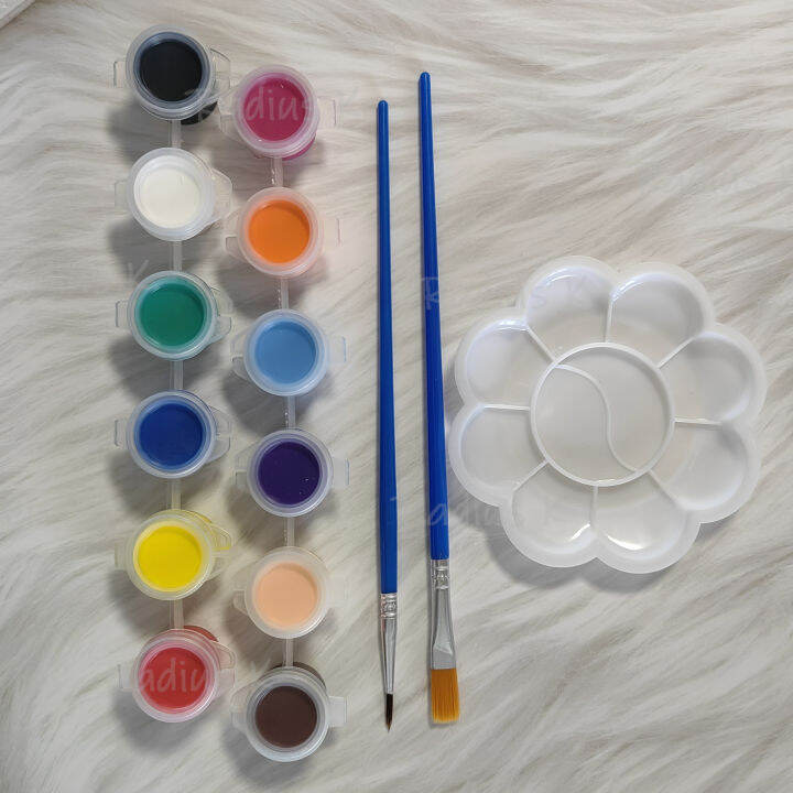 Radius K DIY Poor Handwriting Pigment strip small acrylic paint young ...