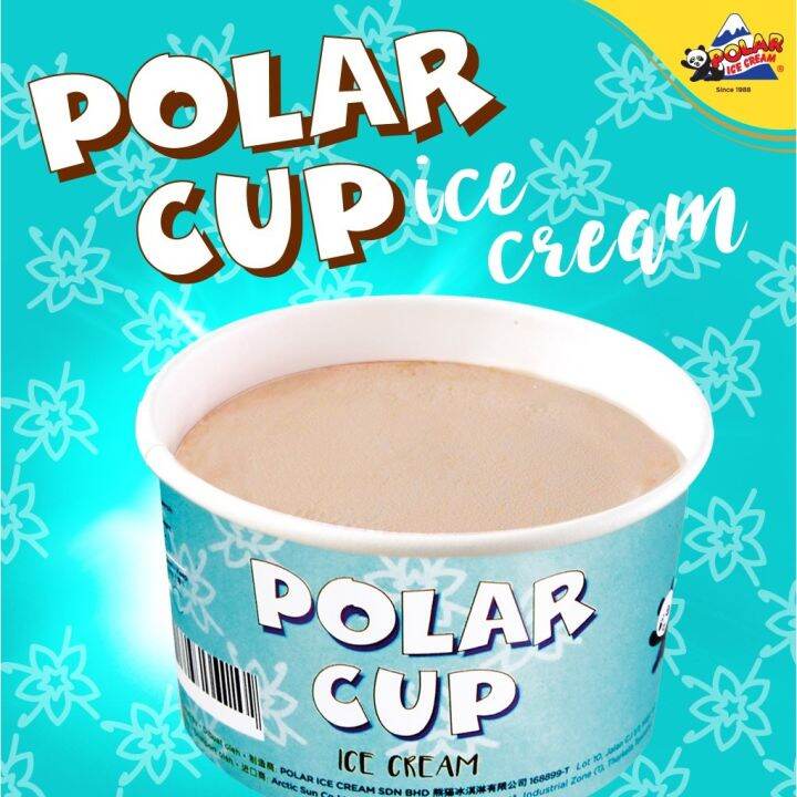Polar Cup 120ml Ice Cream (Chocolate/Vanilla/Strawberry/Yam) - 20 cups ...