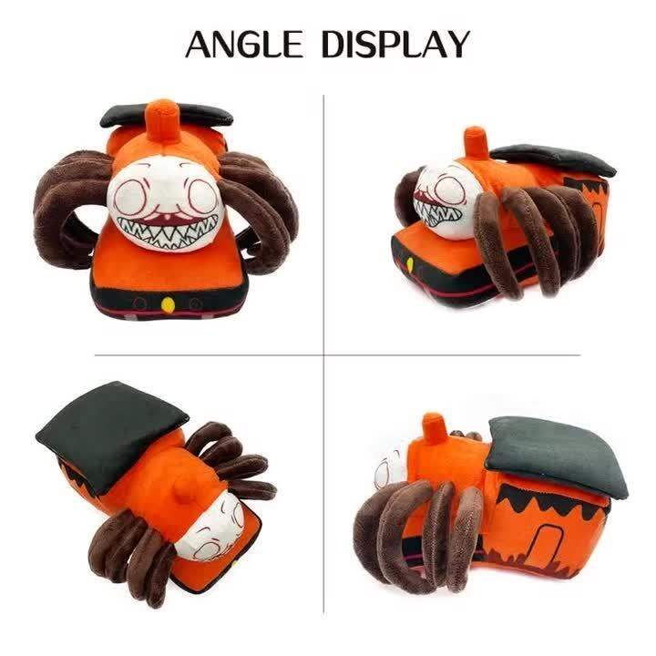 New Choo-Choo Charles Plush Toy Horror Game Figure Stuffed Doll Soft Spider Animal Train Cartoon ...