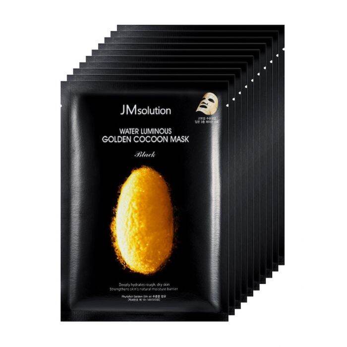 JMsolution Water Luminous Golden Cocoon Facial Mask 10pcs/box | Lazada PH