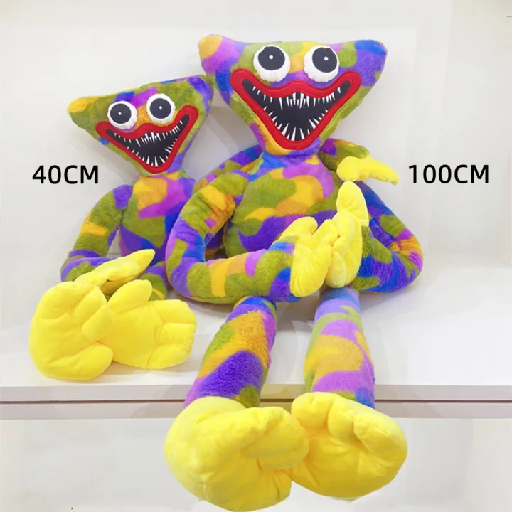 100ซม. ป๊อปปี้เพลย์ไทม์ Huggy Wuggys ตุ๊กตาผ้ากำมะหยี่มอนสเตอร์สยองขวัญ ...