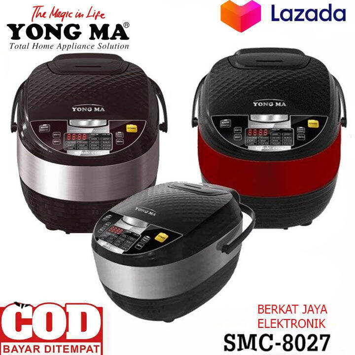 HARGA PROMO!! MAGIC COM / RICE COOKER YONG MA / YONGMA SMC / YMC 8027 / ...