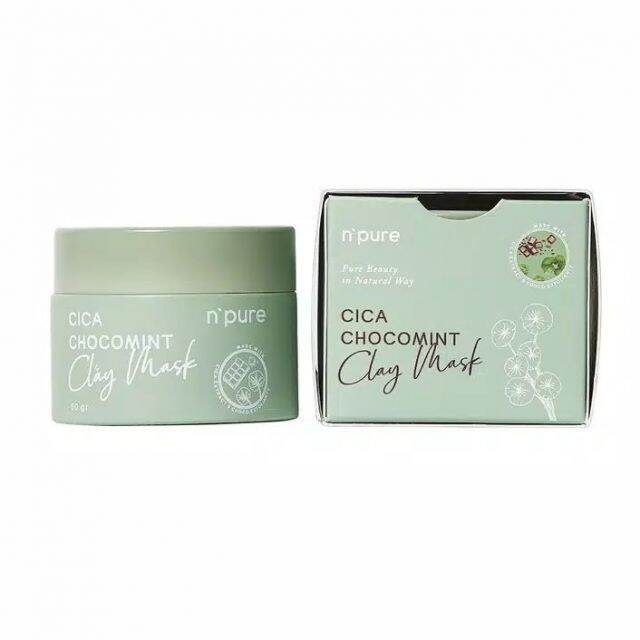 NPURE Cica Chocomint Clay Mask | Lazada Indonesia