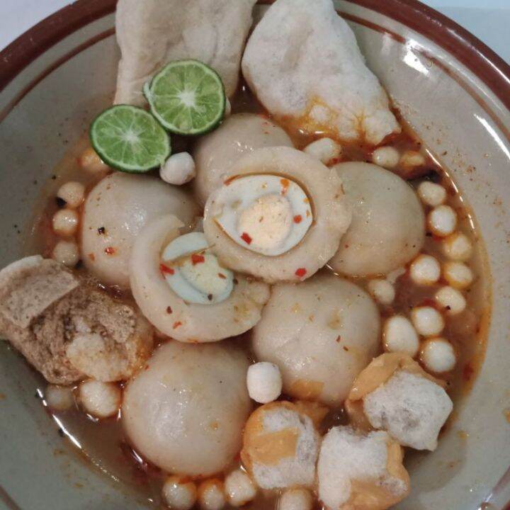baso aci isian telur puyuh Full komplit | Lazada Indonesia