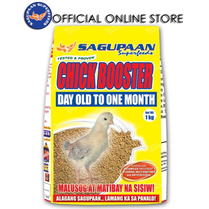 Sagupaan Chick Booster 1 Kilo Chicken, Poultry, Gamefowl, Feeds | Lazada PH