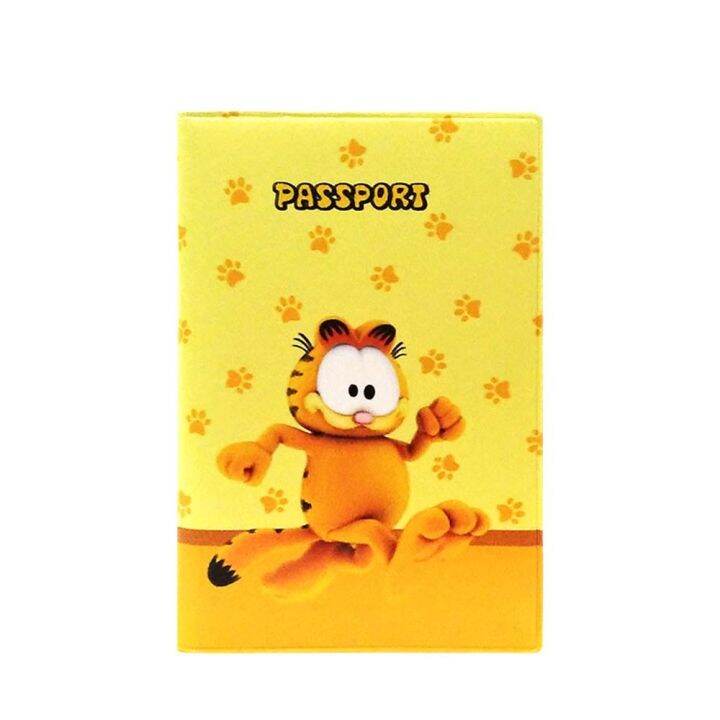 Garfield Passport Cover 149-travel Organizer Case Passport Book Cover ...