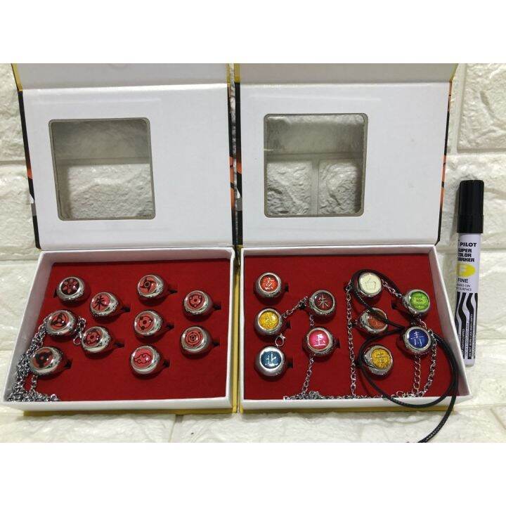 Naruto Ring Akatsuki Organization Uchiha Sasuke Itachi Sharingan ...