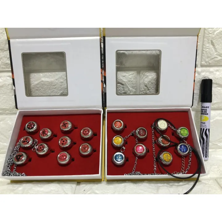 Naruto Ring Akatsuki Organization Uchiha Sasuke Itachi Sharingan ...