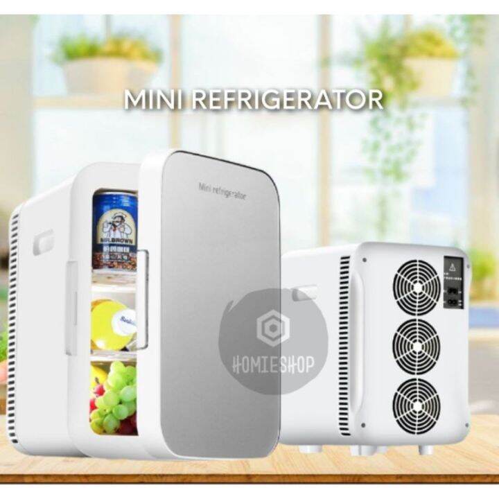 8L Portable Dual Use Freezer&Warmer Outdoor Mini Fridge, 8L Sejuk ...
