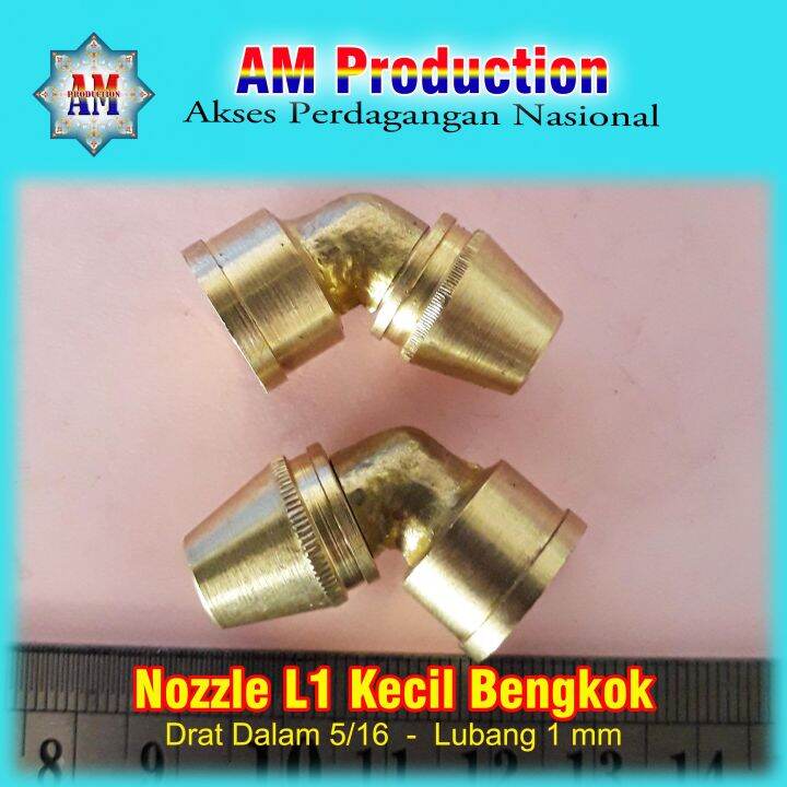 Nozzle Lubang 1 Bengkok Alat Semprot Pertanian | Lazada Indonesia