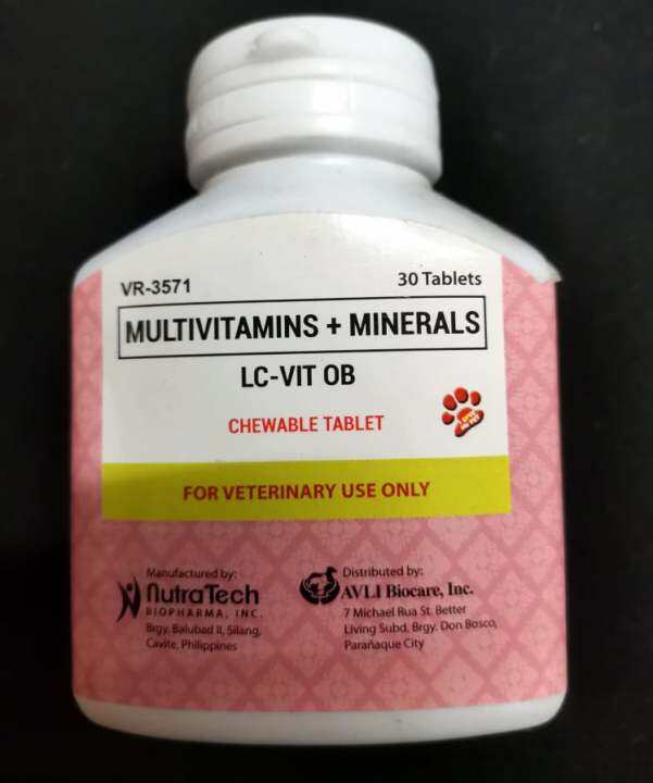 Lc vit ob Tablet + mineral for dogs | Lazada PH