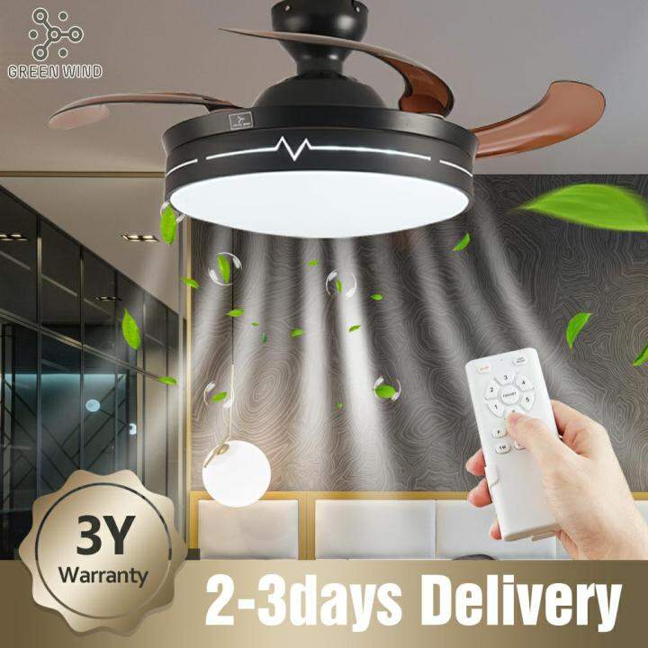Green Color Ceiling Fan | Shelly Lighting