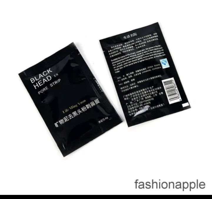 10PCS Facial Minerals Conk Nose Blackhead Remover Mask Pore Cleanser ...