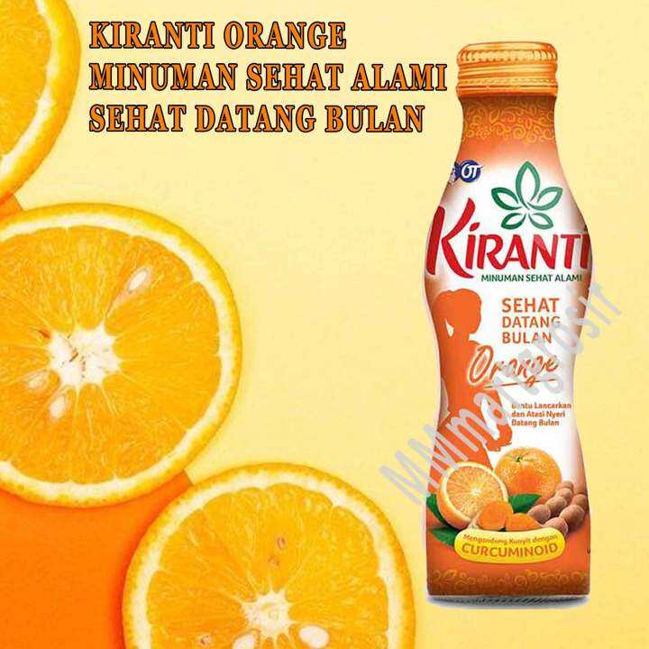 Kiranti / Minuman Sehat Alami / Minuman Sehat Datang bulan / Orange ...