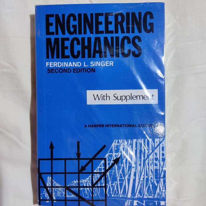 Engineering Mechanics 2nd Edition By Ferdinand Singer | Lazada PH
