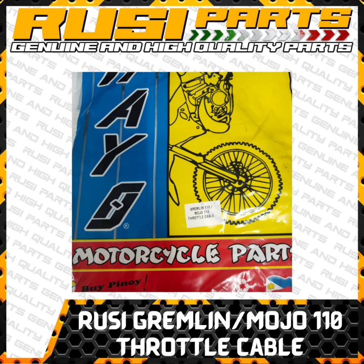 RUSI Gremlin/Mojo 110 Throttle Cable/rusi 125 parts and accessories ...