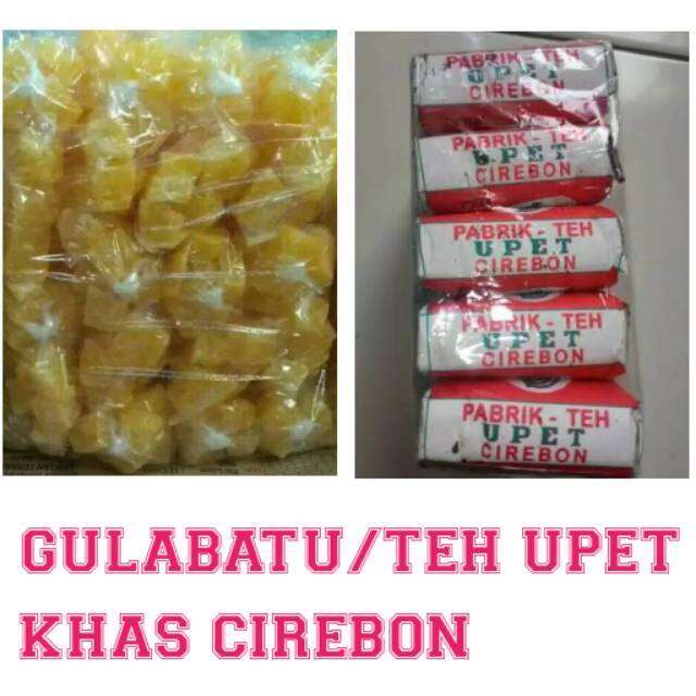 GULA BATU DAN TEH UPET KHAS CIREBON/GULA TEH MURAH COD | Lazada Indonesia