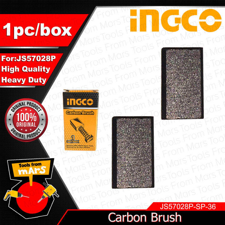 INGCO 2PCS/SET Carbon Brush for Circular Saw / Cut-Off Saw / Electric ...
