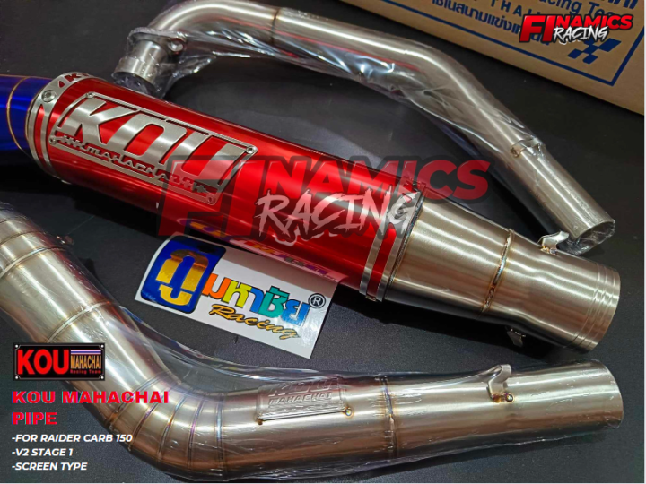 KOU PIPE FOR RAIDER 150 CARB V2 Stage 1 | Lazada PH
