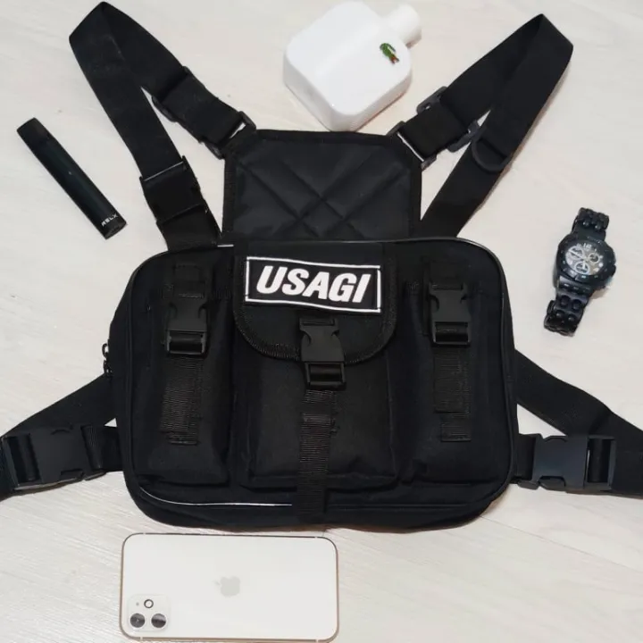 USAGI Chest Bag Rig Anti Theft Tactical Vest | Lazada PH