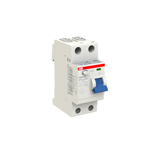 ABB ELCB F202 AC-40/0.03 - 30mA 40A 2 Pole | Lazada Singapore