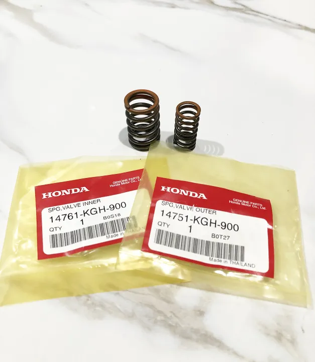 สปริงวาล์วโซนิคแท้ (2ตัว) ตัวนอก+ตัวใน 14761-KGH-900/14751-KGH-900 ...