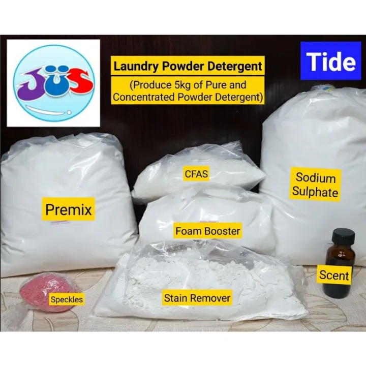 2022 ♛JUS Good Quality DIY Laundry Powder Detergent Kit | Lazada PH