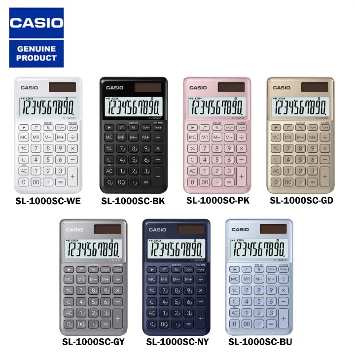 Casio Calculator SL-1000SC Portable Calculator | Lazada PH