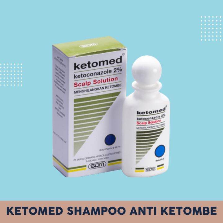 Ketomed Scalp Solution - Shampo Anti DHT & Ketombe 60ml | Lazada Indonesia