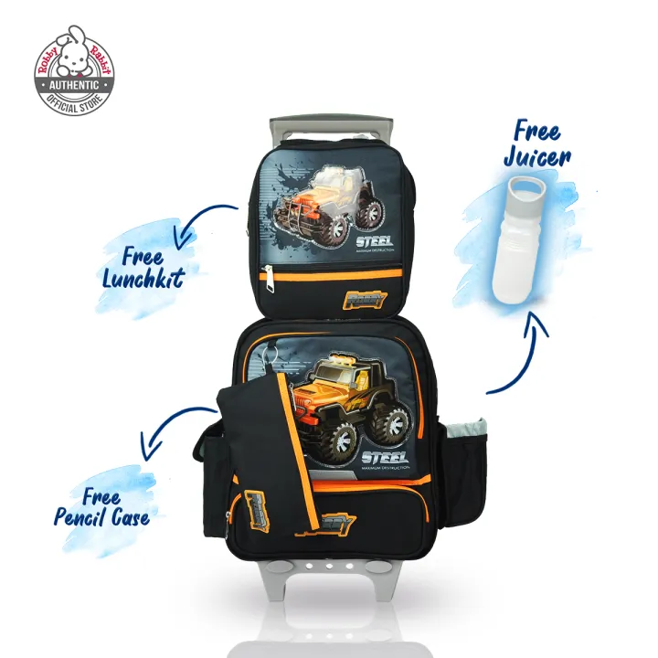 Robby Rabbit Steering Wheel 14 Inch Soft Trolley | Lazada PH