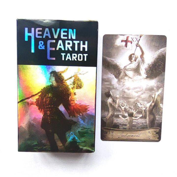 Heaven & Earth Tarot Cards Deck Board game PDF Guidebook for party ...