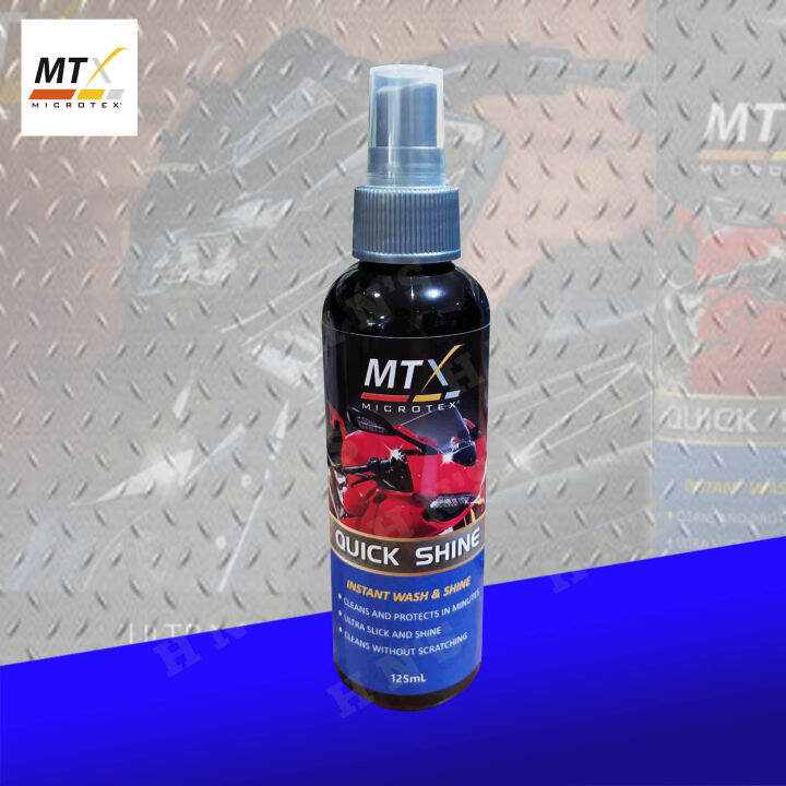 Microtex MTX Quick Shine Spray Wax Bike Pro 125ml | Lazada PH