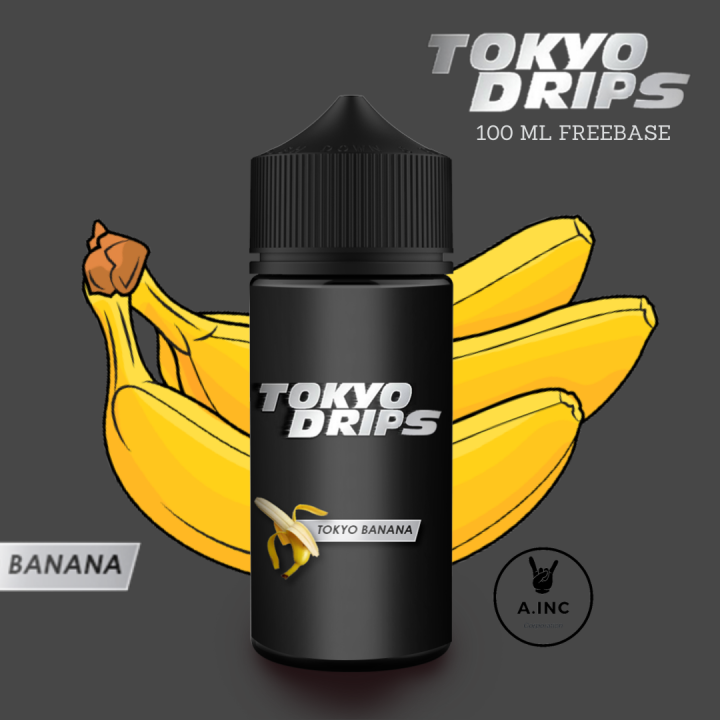 PROMO LIQUIDE 100 ML TOKYO DRIPS RASA PISANG NIKMAT - liquid100ml murah ...