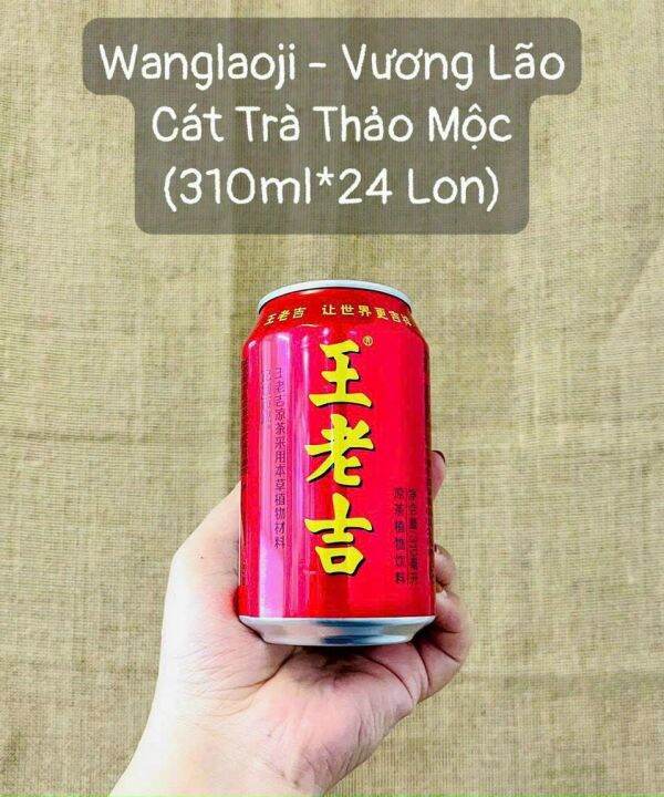 1 Lon Trà Thảo Mộc Vương Lão Cát (Wang Lao Ji) 310ml uống là nghiền ...