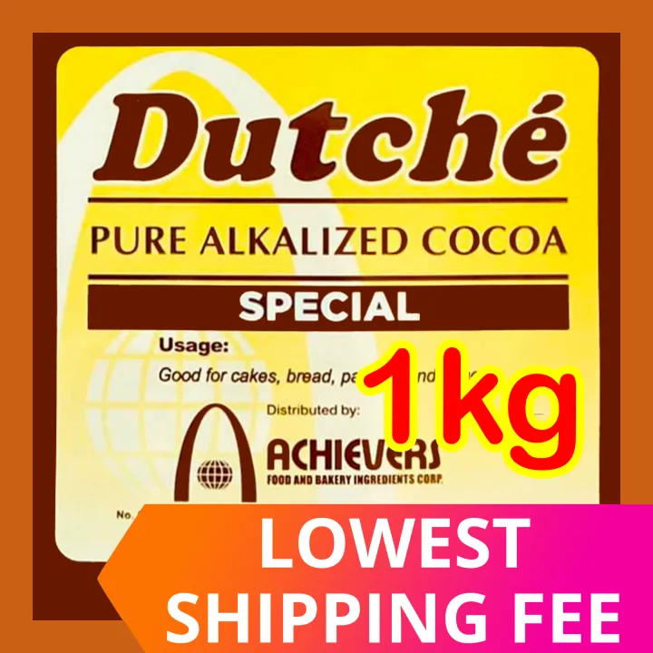 1kg DUTCHE COCOA POWDER for Baking SPECIAL Pure Unsweetened Chocolate ...