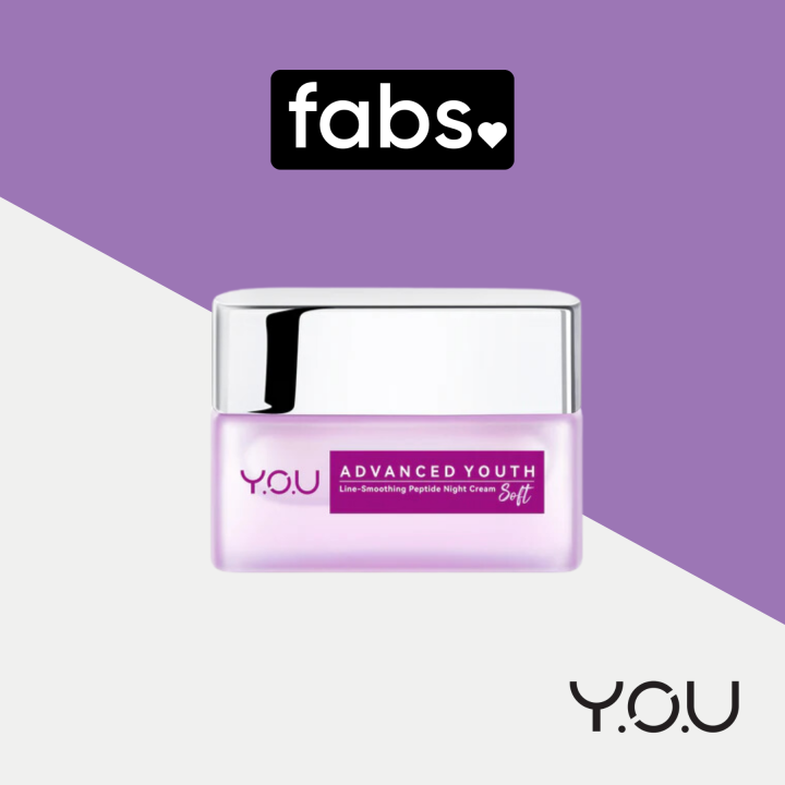 YOU Advanced Youth Line-Smoothing Peptide Night Cream - Soft 30g | Lazada