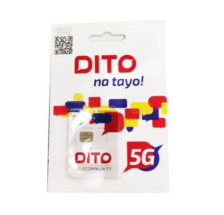 DITO Telecommunity 5G Sim Card | Lazada PH