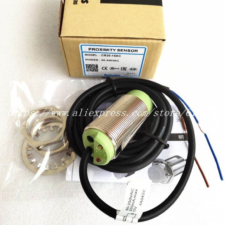 CR30-15AO CR30-15AC Autonics Capacitive Proximity Switch Sensor ใหม่ ...