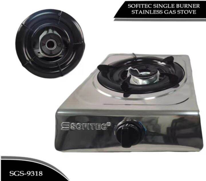 GAS Stove SOFITEC Heavy Duty Single Burner Stainless Stove Single ...
