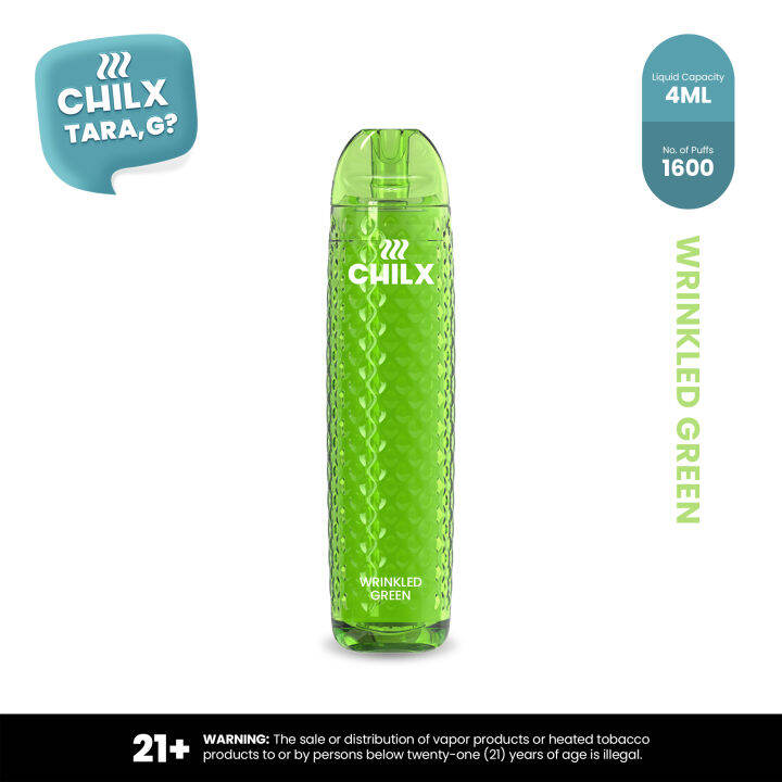 CHILX WERPA - Wrinkled Green (Melna) | Lazada PH