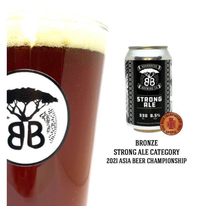 Hot vigb13 Boondocks STRONG ALE Beer 330ml Can | Lazada PH