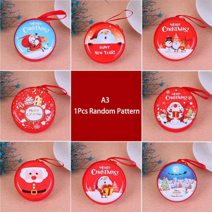 Oqfu 2023ปีกระต่าย Dompet Koin ของขวัญ Tinplate กระเป๋าสตางค์ขนาดเล็กกระเป๋าเก็บหูฟังกระเป๋า ...