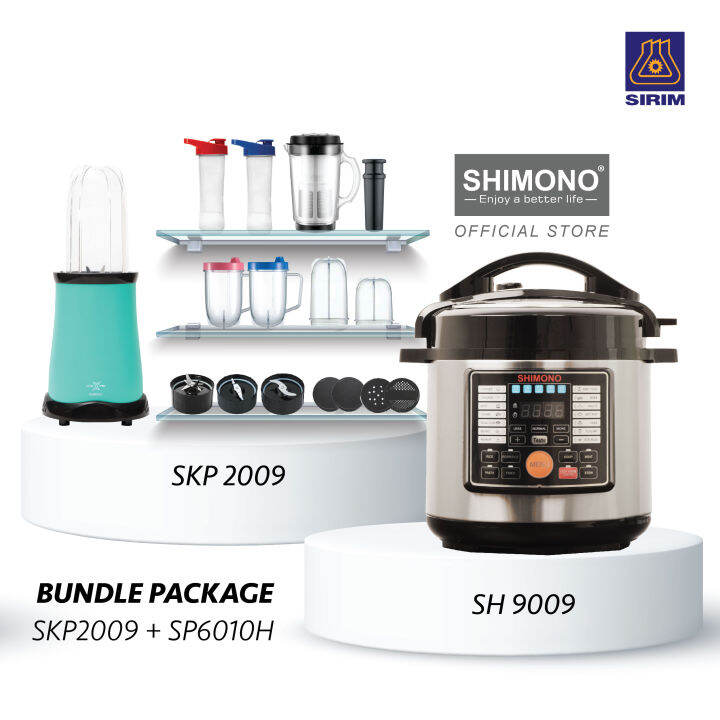 Shimono Bundle Package SP6010H & SKP2009 | Lazada