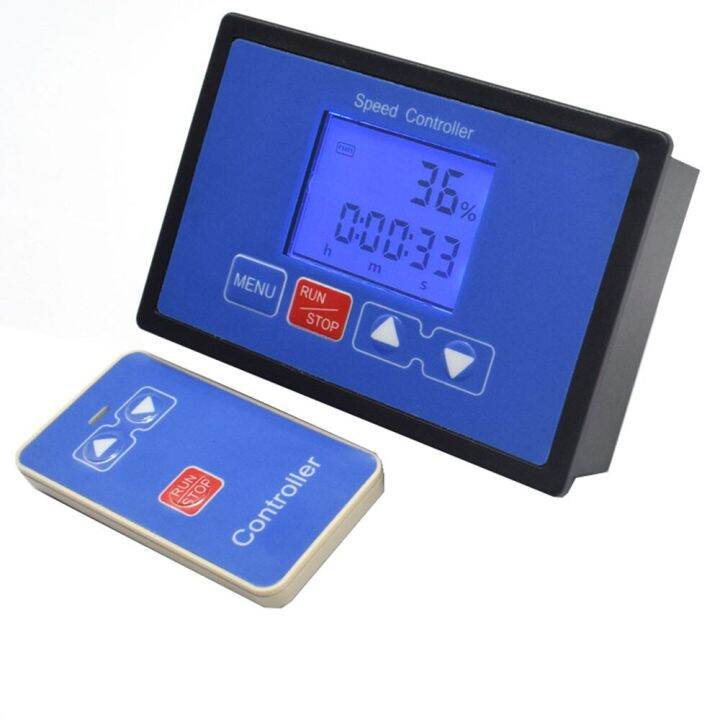 PWM Speed Controller DC 6.5V-55V 30A LCD Digital Display 0~100% ...