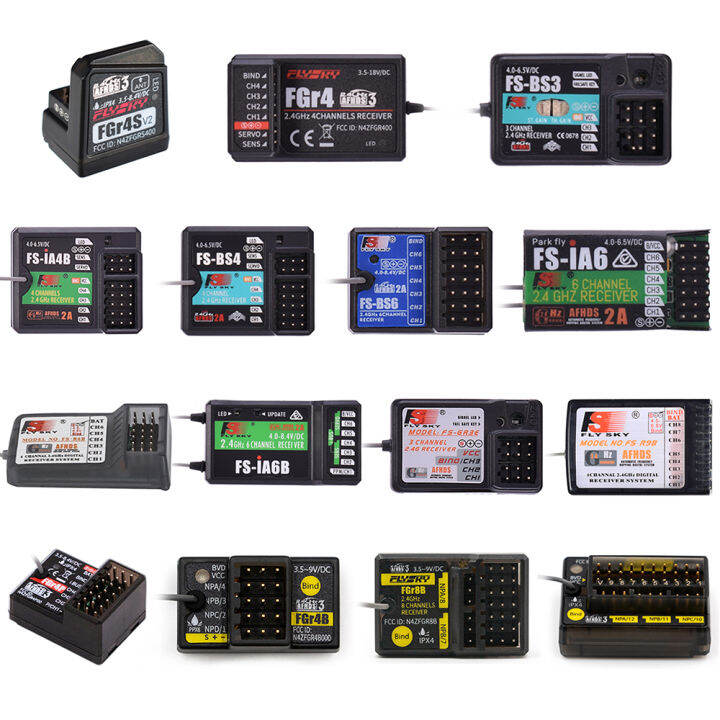 Flysky FGR4S FGR4P FGR4B FS-GR3E FS-R6B FS-iA6 FS-iA6B FS-BS6 FS-R9B RC ...